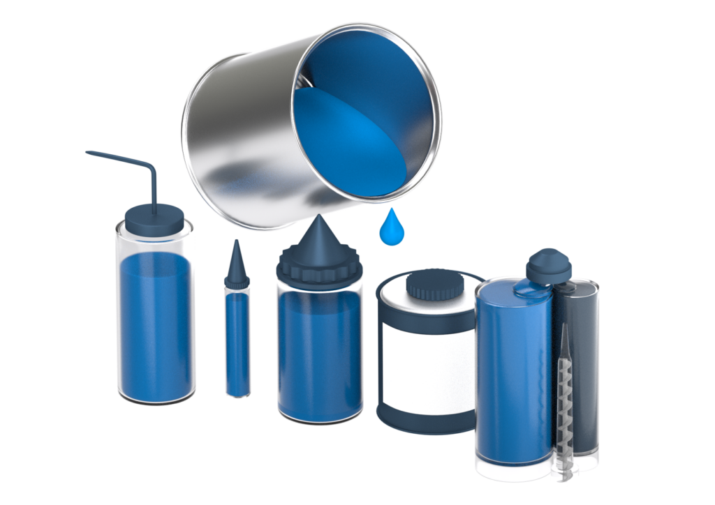 Customised packaging of chemical products - ADDEV Materials Converting